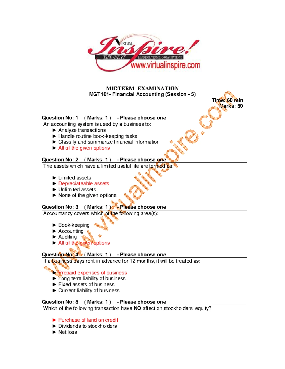 PAK 301 Solved MCQs Mega File-virtual study solutions - V irtual Study Solutions - Studocu