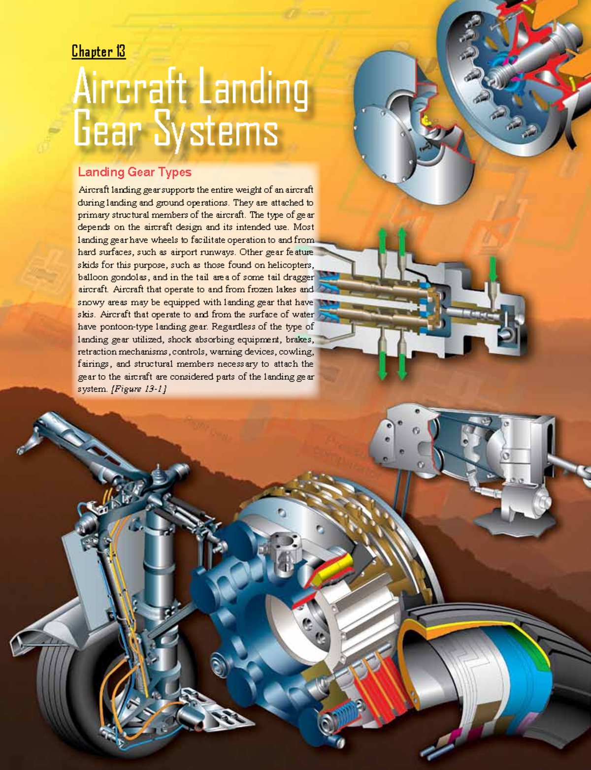 Chapter 13 - Aircraft Landing Gear Systems Overview - FAA - Studocu