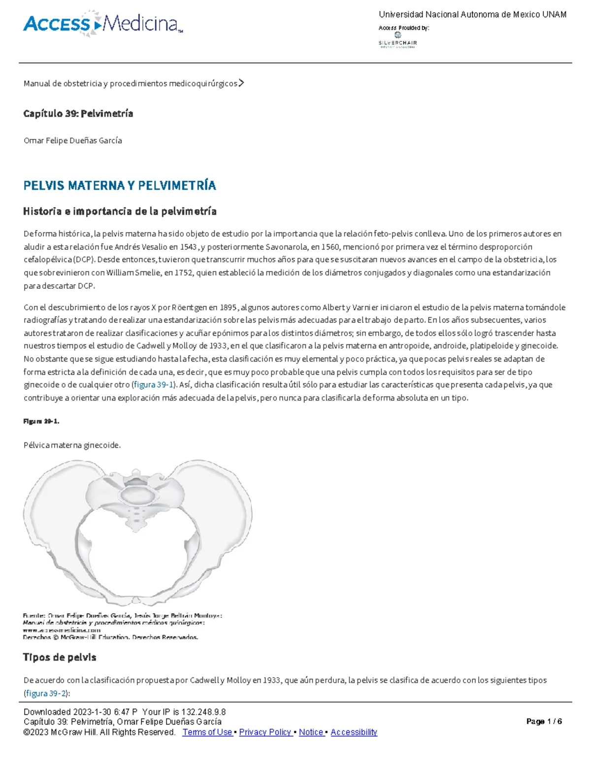 Capítulo 39 Pelvimetría - Manual de obstetricia y procedimientos ...