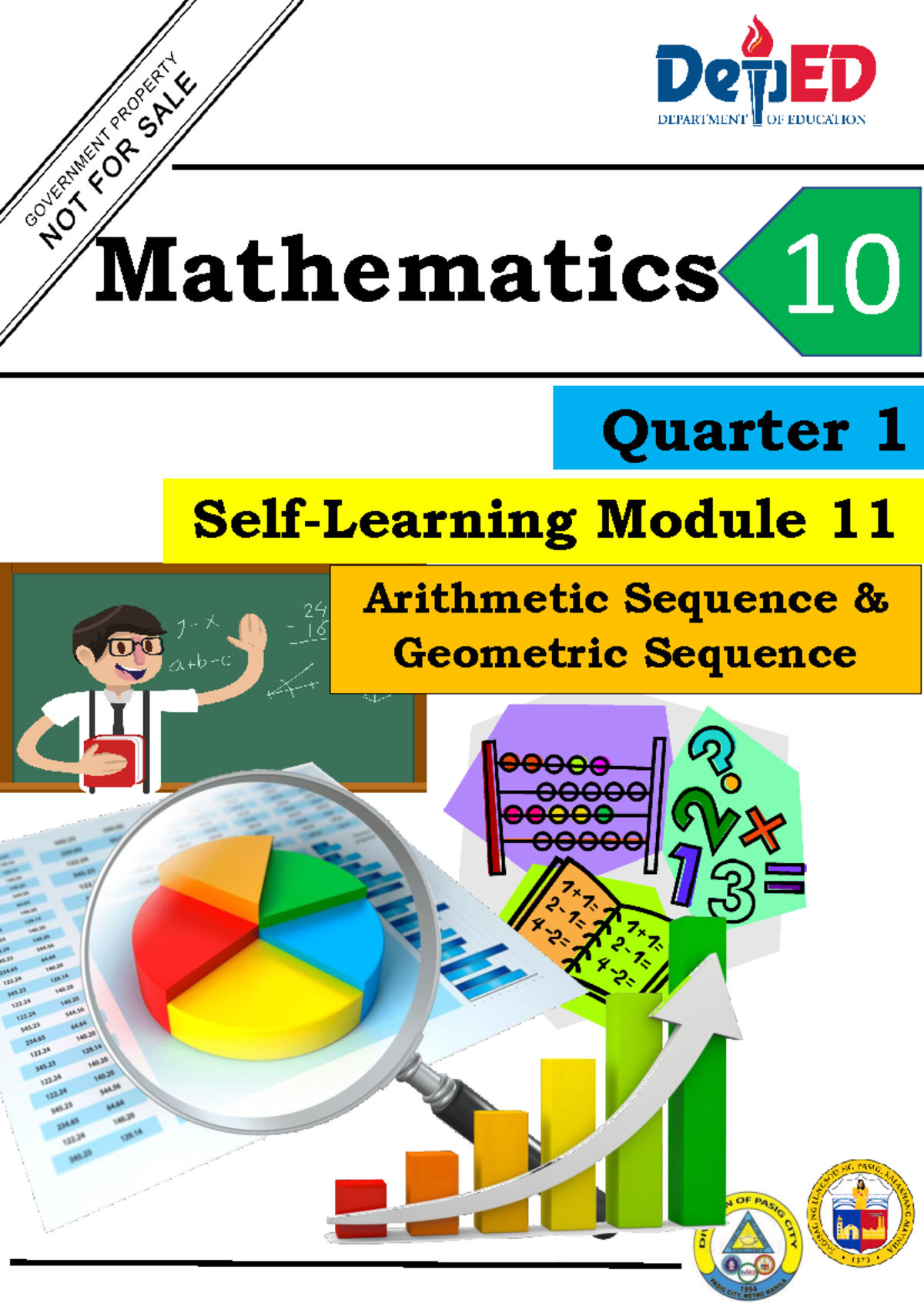 Math 10 Q1 M11 - Self-Learning Module on Sequences and Series - Studocu