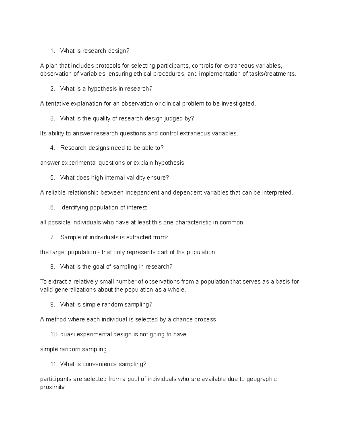 Research Designs: Methods, Types, and Considerations in Selection (PSY ...