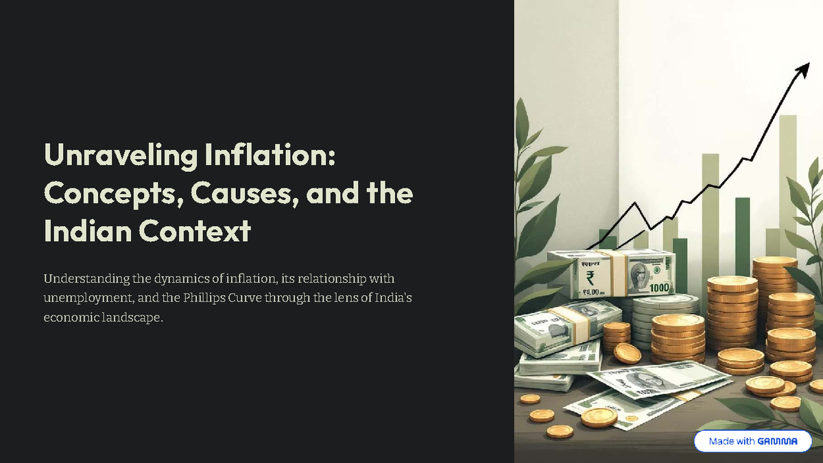 Inflation Dynamics in India: Concepts, Causes & the Phillips Curve ...
