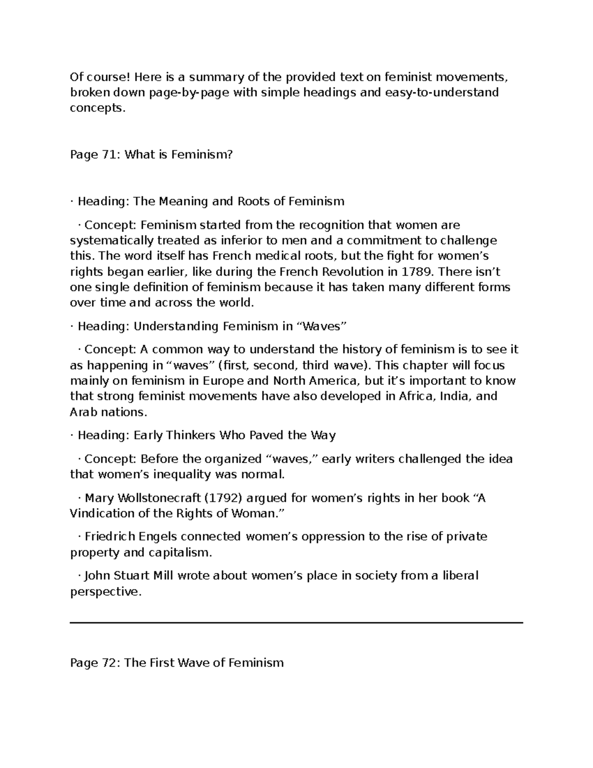 Ch 4: Waves of Feminism - A Comprehensive Overview in Gender Studies ...