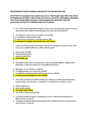 Assessment Tool for Level 1 Hospital Annex K1 - DOH-HOS-LTO-AT-L Rev ision: 08/09/ Republic of ...