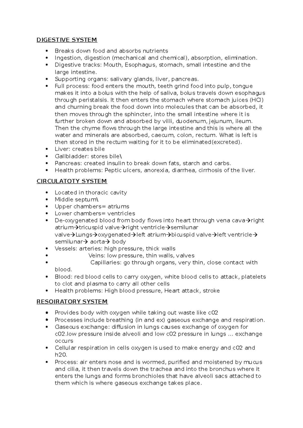 DIGESTIVE SYSTEM Overview: Functions, Processes, and Health Issues ...
