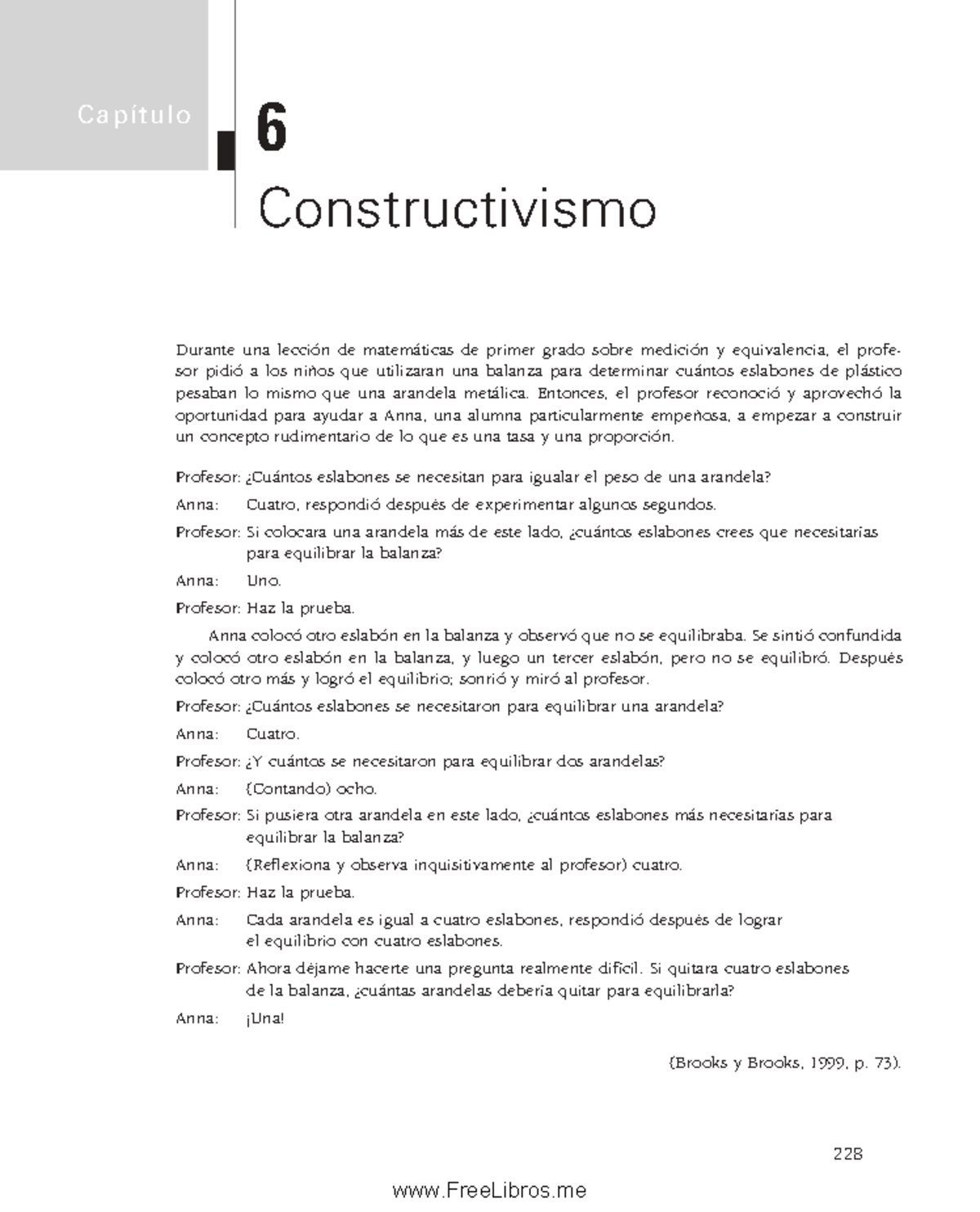 Capítulo 6: Constructivismo en la Enseñanza de Matemáticas - Studocu