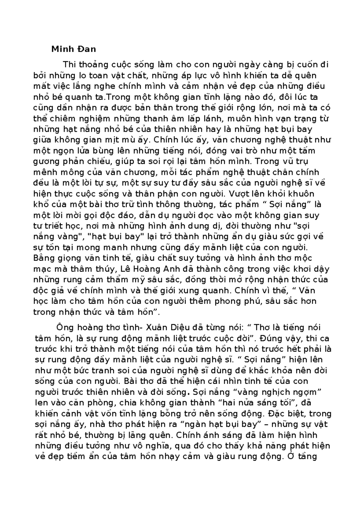 Sợi Nắng: Khám Phá Vẻ Đẹp Tâm Hồn Qua Nghệ Thuật - 000000000000000000 ...