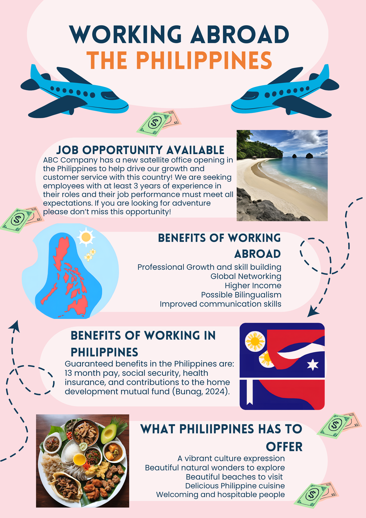 HRM 320 Module 5 Infographic - Working abroad the PhilipPines Job ...