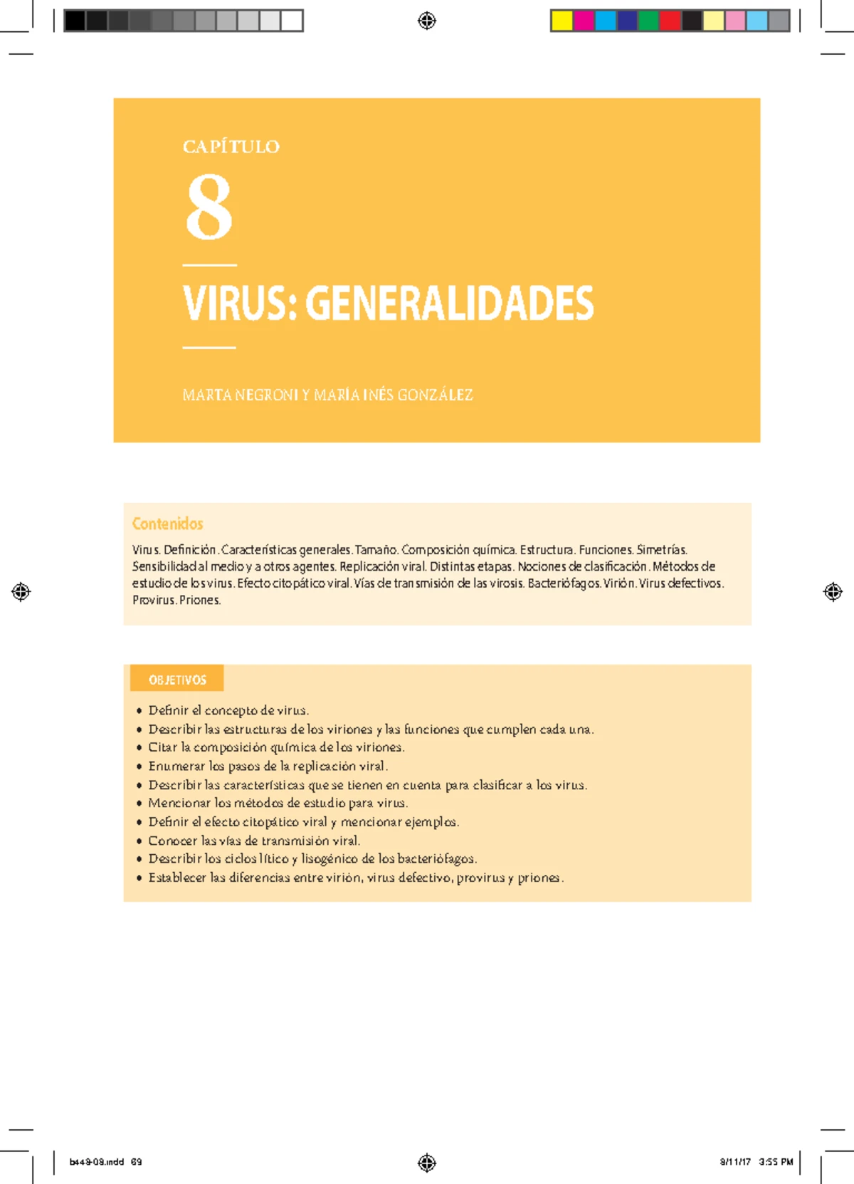 Pdf viral - GENERALIDADES DE LOS VIRUS - 8 VIRUS: GENERALIDADES MARTA NEGRONI Y MARÍA INÉS ...