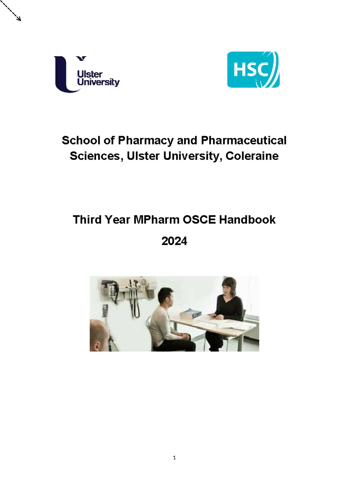 MPharm 3rd Year OSCE Handbook 2024: Essential Student Guide - Studocu