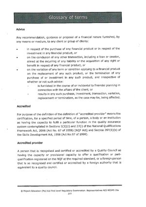 RE1 Study Guide Learner Guide - RE1 Training Manual – Updated August ...