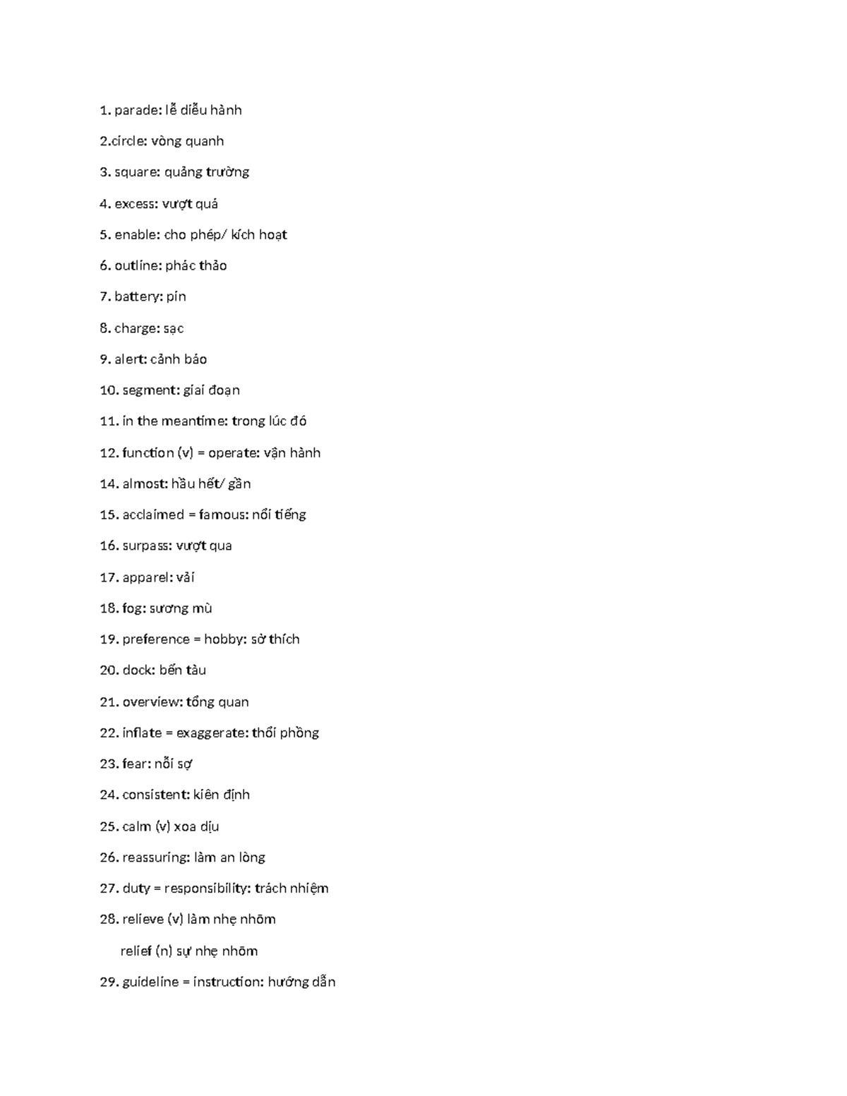 Reading Test 4-6 ETS 2022: Vocabulary Overview and Guidelines - Studocu