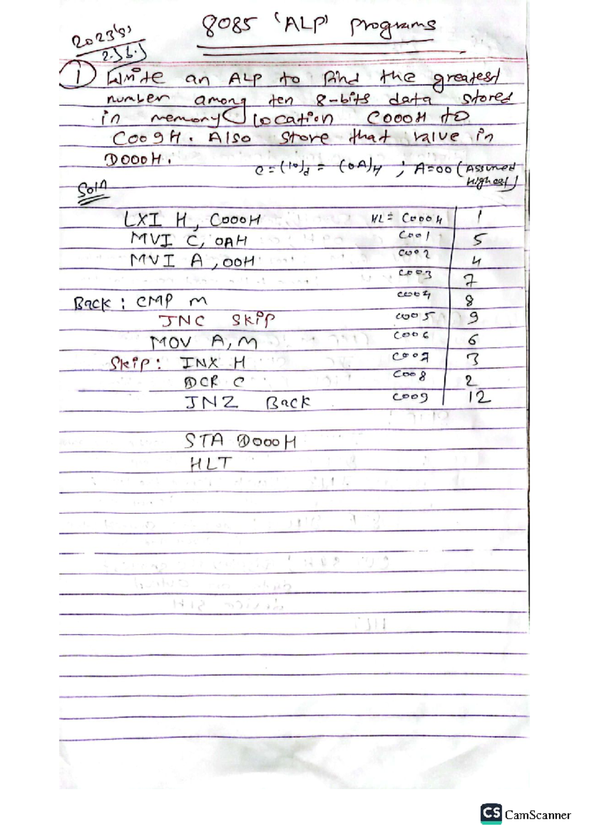 ALP Program Notes for QO8RS 7SLD - Essential Study Guide - Studocu