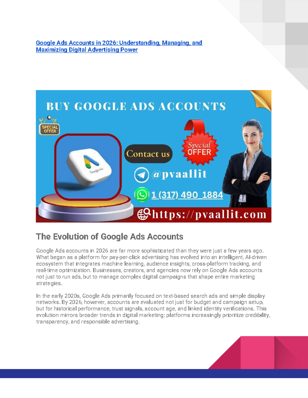 Best 5 Ways to Buy Google Ads Accounts in 2026: A Modern Guide - Studocu