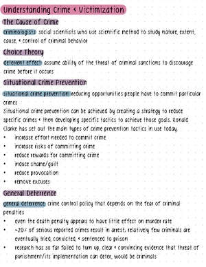 Chapter 3 - Understanding Crime & Victimization: Theoretical Insights ...