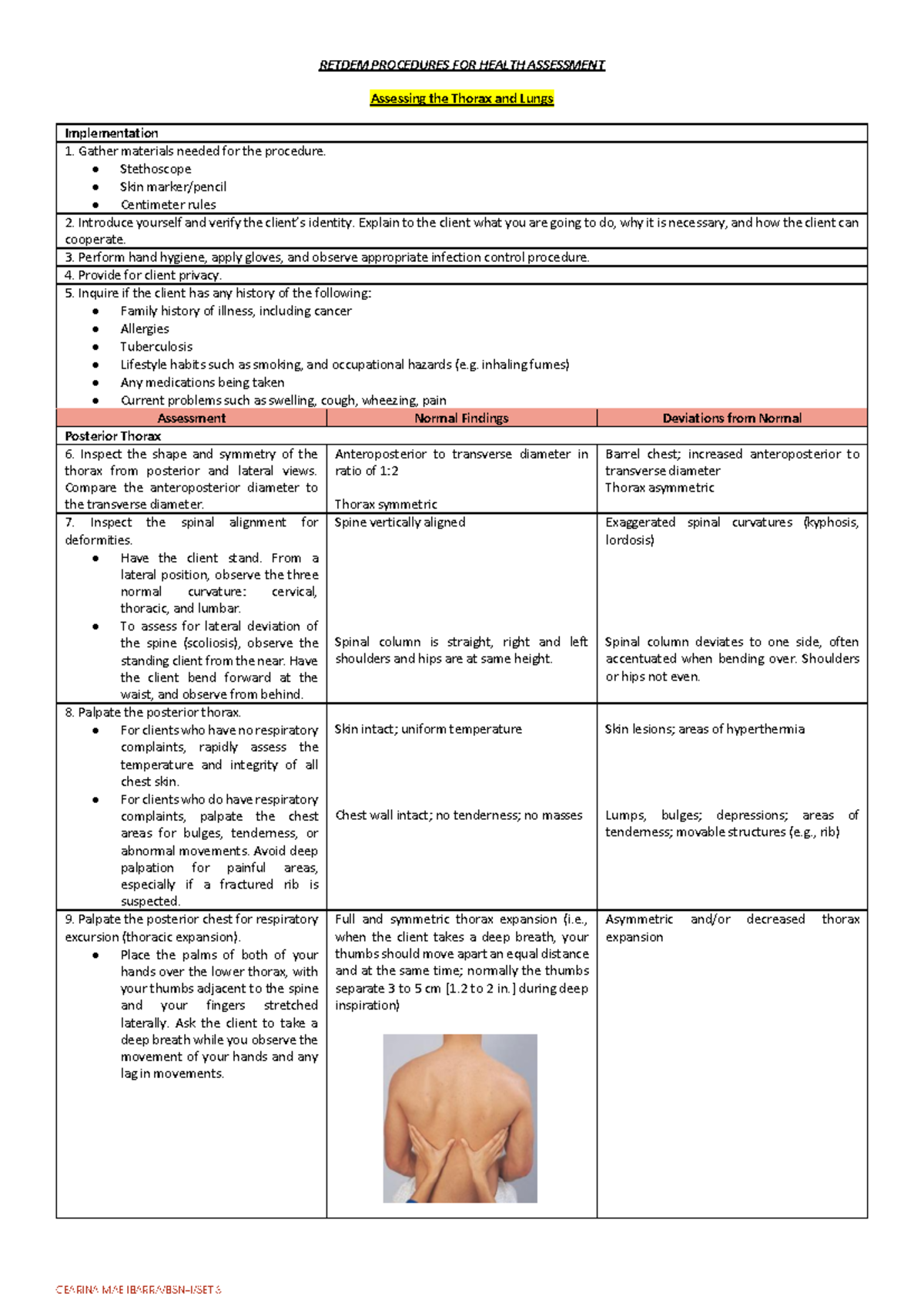 HA Retdem Procedures Finals - RETDEM PROCEDURES FOR HEALTH ASSESSMENT ...