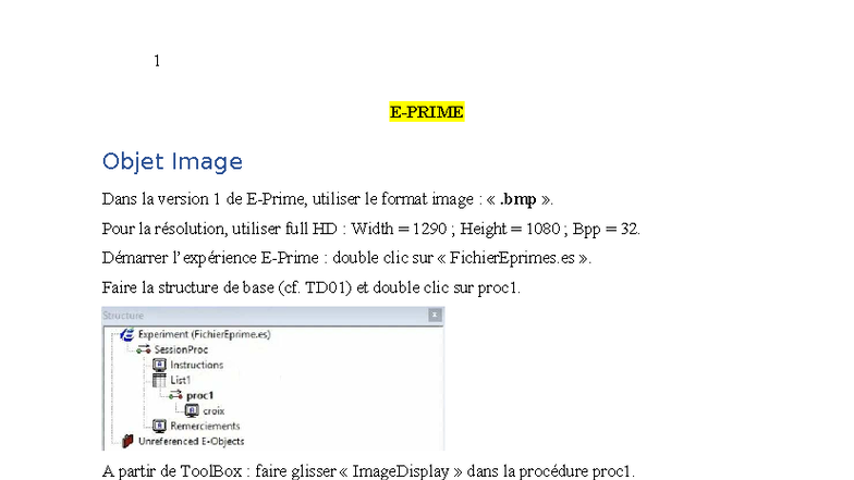 Cours Eprime et Psychopy A2022 : Guide Complet sur l'Utilisation des ...