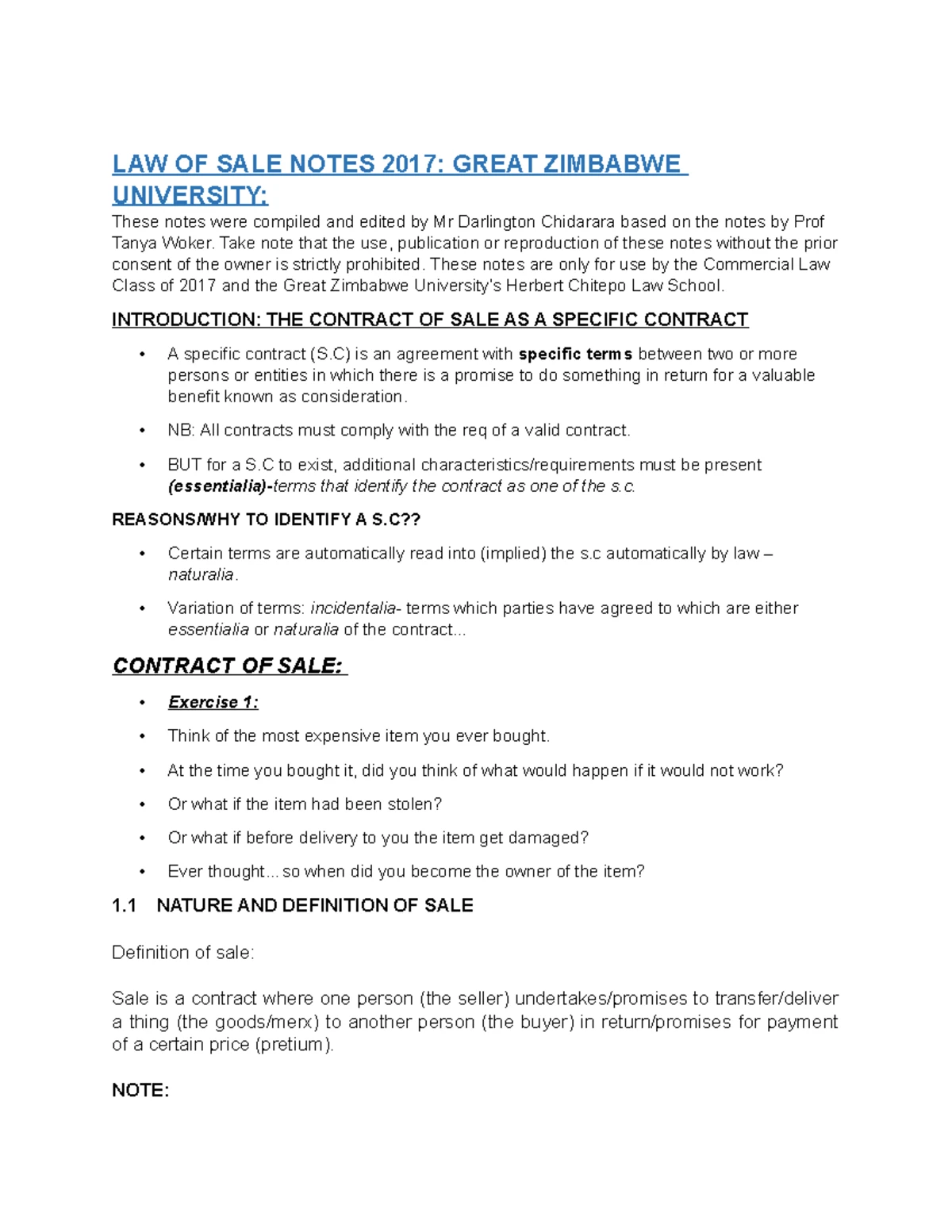 Dadoo Case Summary 2 - Case Summary Dadoo Ltd and Others Appellants v ...