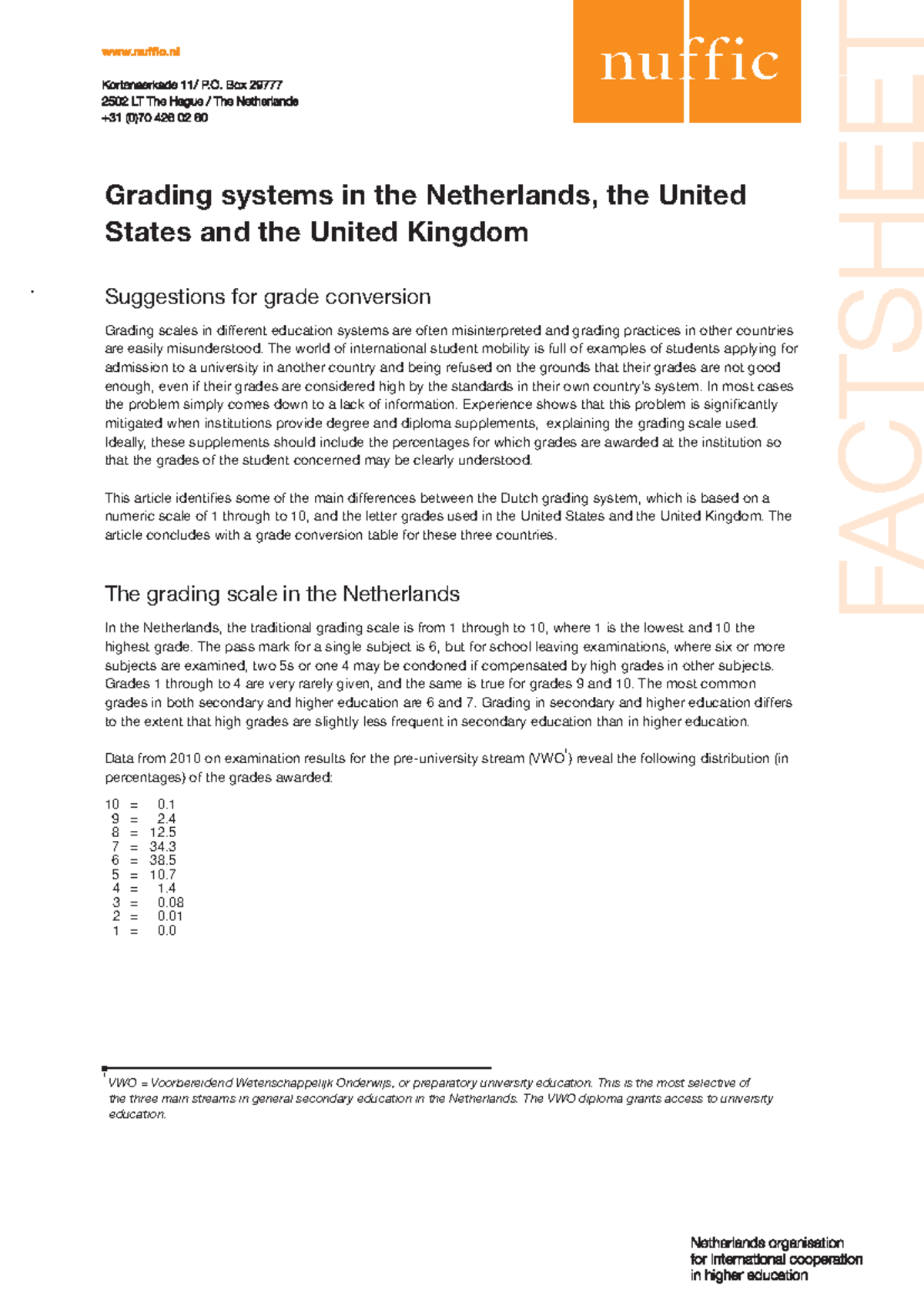 Grading Systems Comparison: Netherlands, US, and UK Insights - Studeersnel