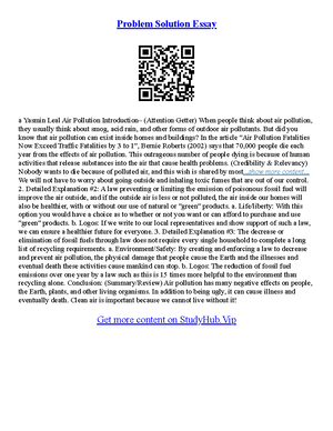 Problem- Solution Essay Template - IELTS WRITING TASK 2 PROBLEM ...