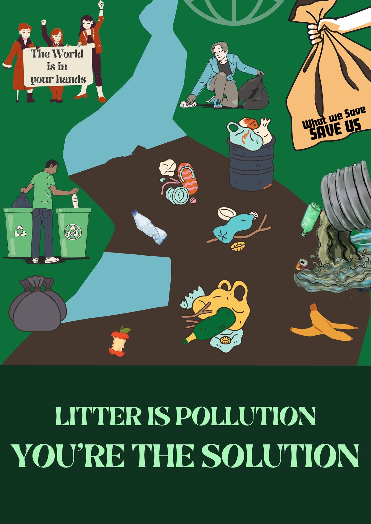 Clean Canal - General Chemistry - LITTER IS POLLUTION YOU’RE THE ...