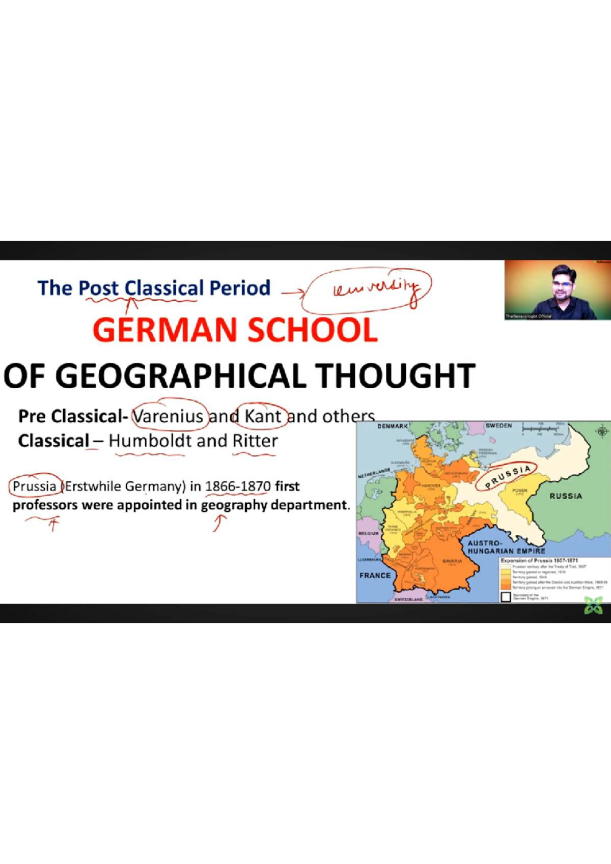 The Post Classical Period in Geography: Key Thinkers and Concepts - Studocu