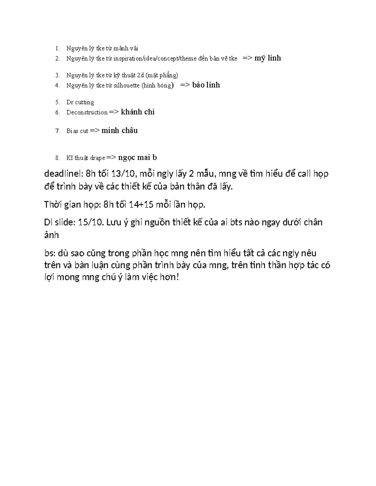 Nguyên lý tke prji - jehehe - 1. Nguyên lý tke từ mảnh vải 2. Nguyên lý ...