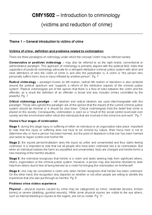 [Solved] Which of the following services forms part of criminal justice ...