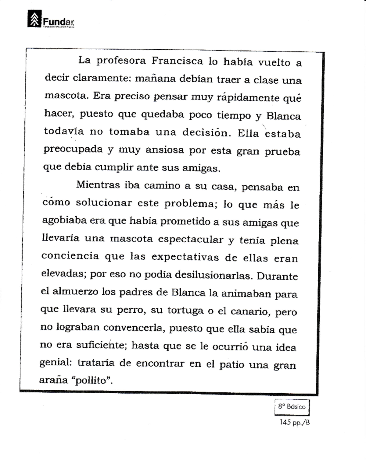 Fichas - Fundar 2: Reflexiones sobre Mascotas y Naturaleza - Studocu