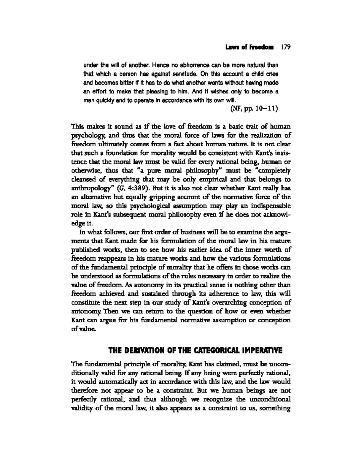 Kant's Moral Philosophy: Analyzing Freedom and the Categorical ...