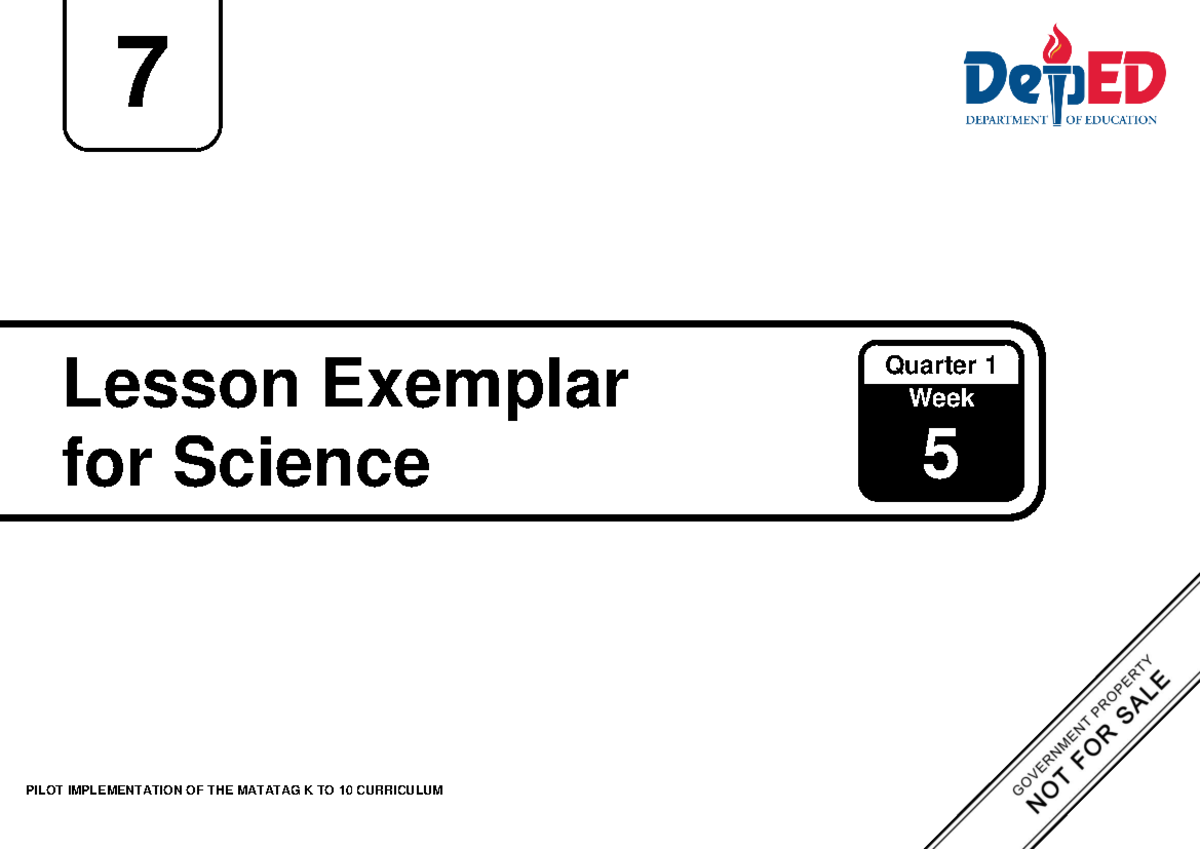 LE Science-7 Q1 WEEK-5 formattedfinal - PILOT IMPLEMENTATION OF THE ...