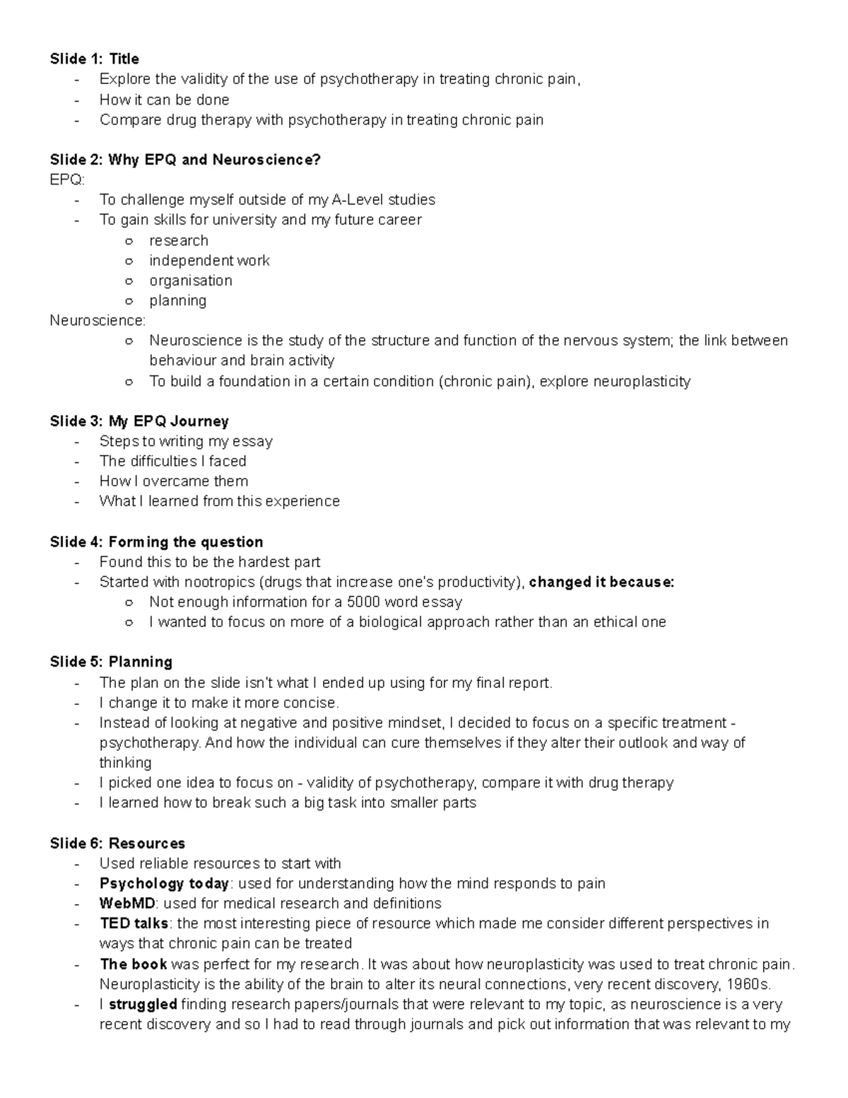 Epq specification - Pearson Edexcel Level 3 Extended Project Marking ...