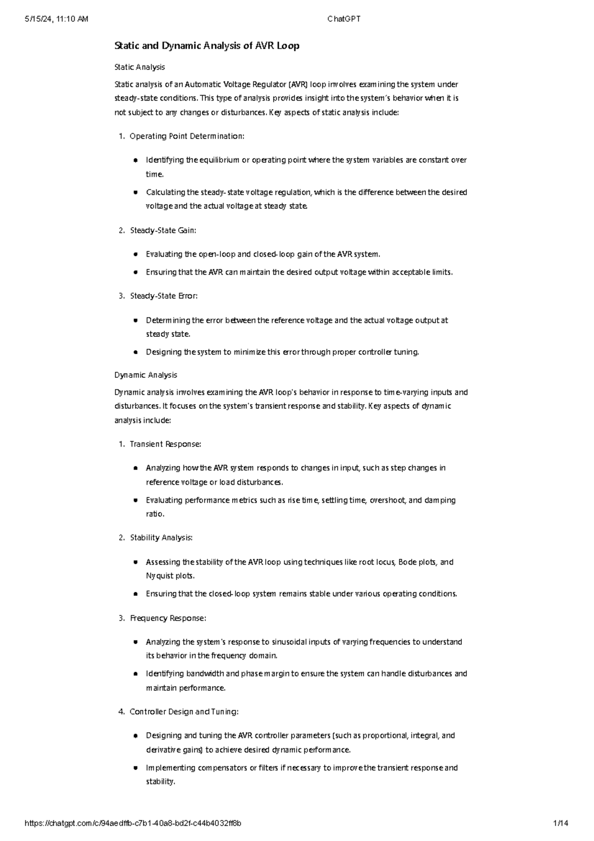 PSOC Unit 3: AVR Loop Static & Dynamic Analysis Techniques - Studocu