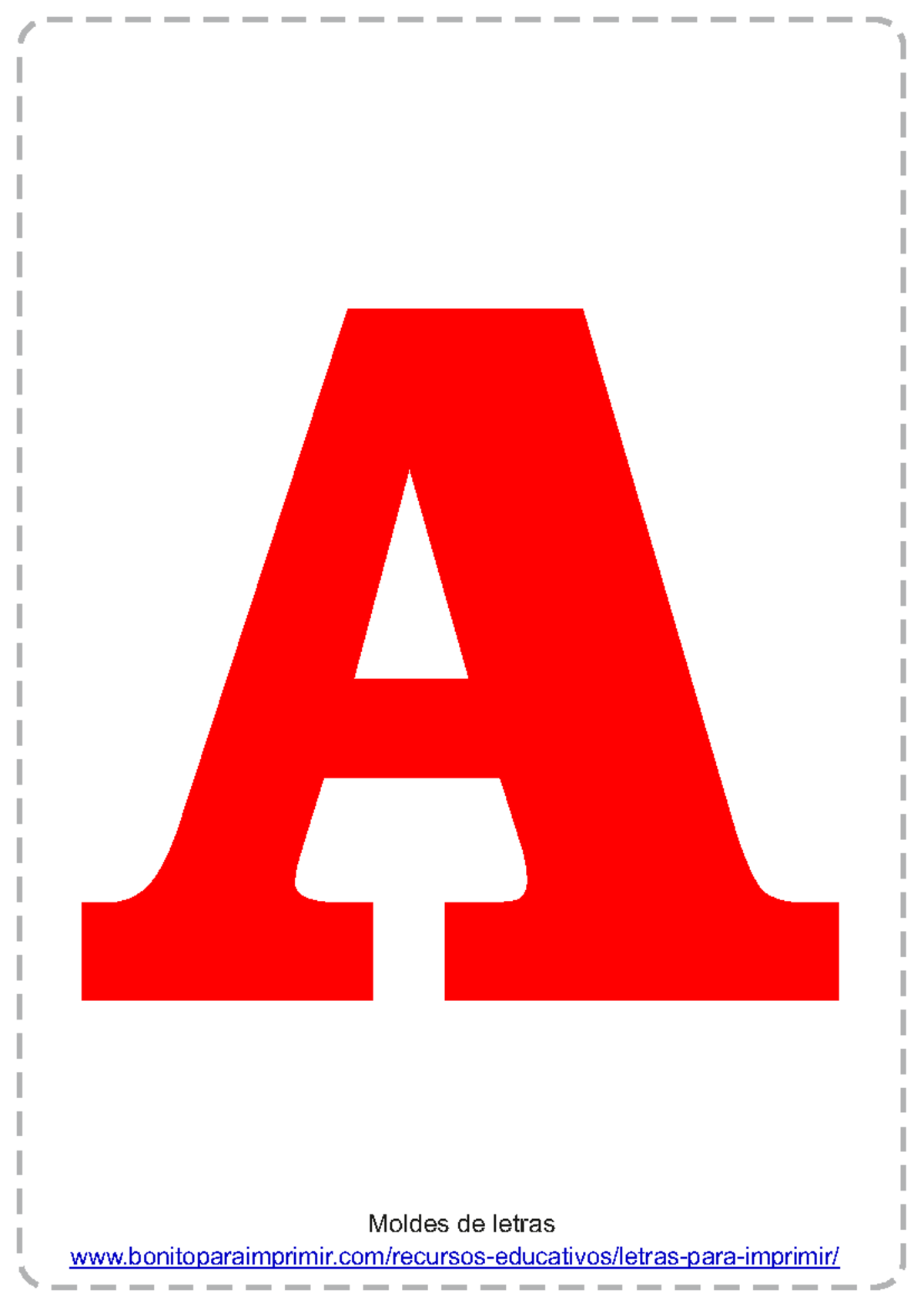 Moldes de Letras para Imprimir en Color Rojo - Ejemplos y Guía - Studocu