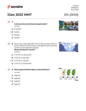 A i Geo 2022 Multimedia-Test-Question - Student BONIAK3H 19 juli 2022 ...