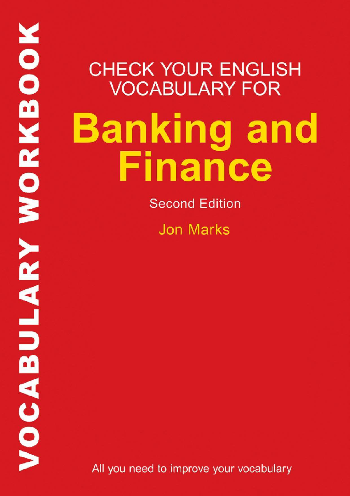 Vocabulary for Banking and Finance: Key Terms and Concepts - Studocu