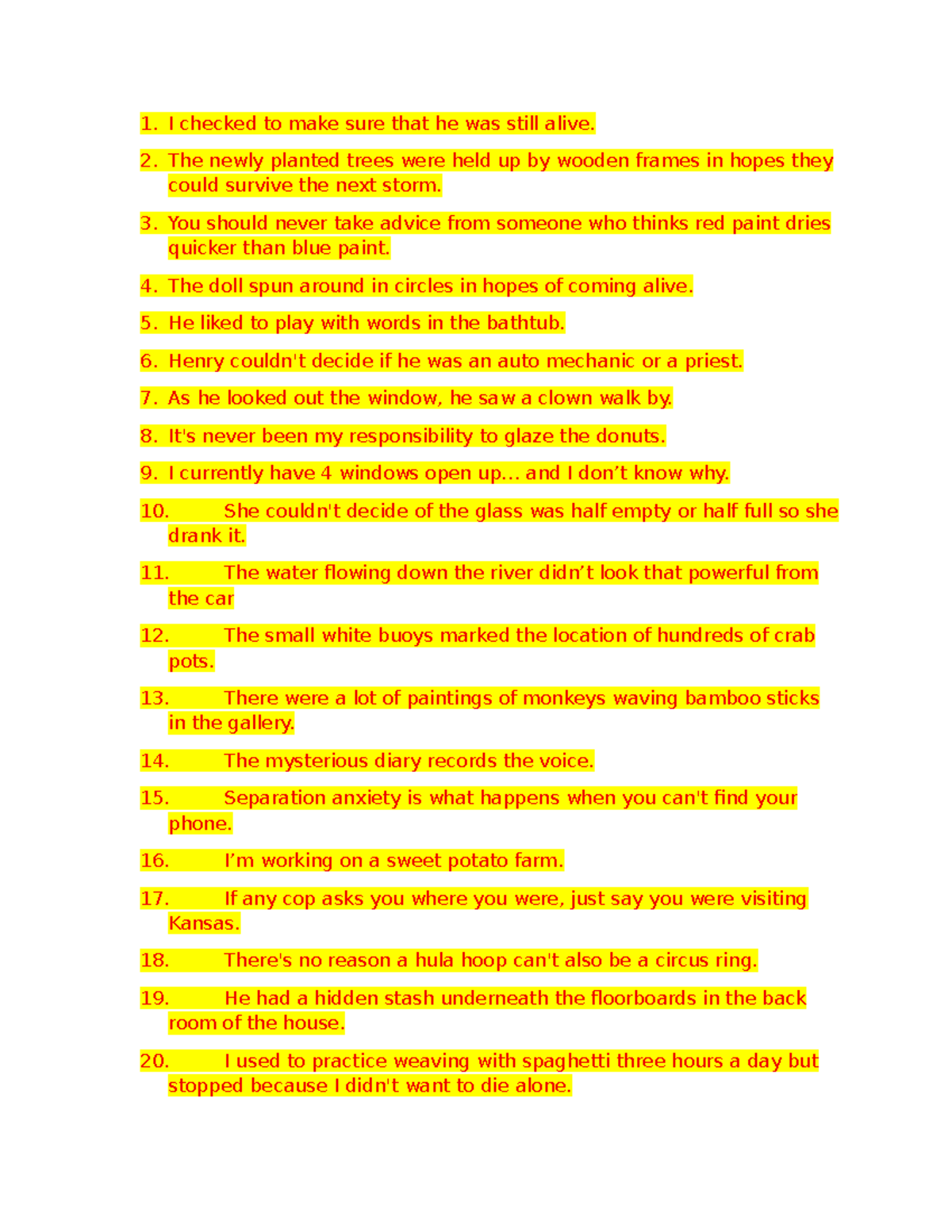 Mew - Random Thoughts and Observations - Studocu