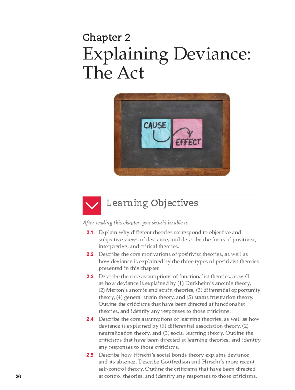 Chapter 2: Understanding Theories of Deviance in Sociology (SOC 101 ...