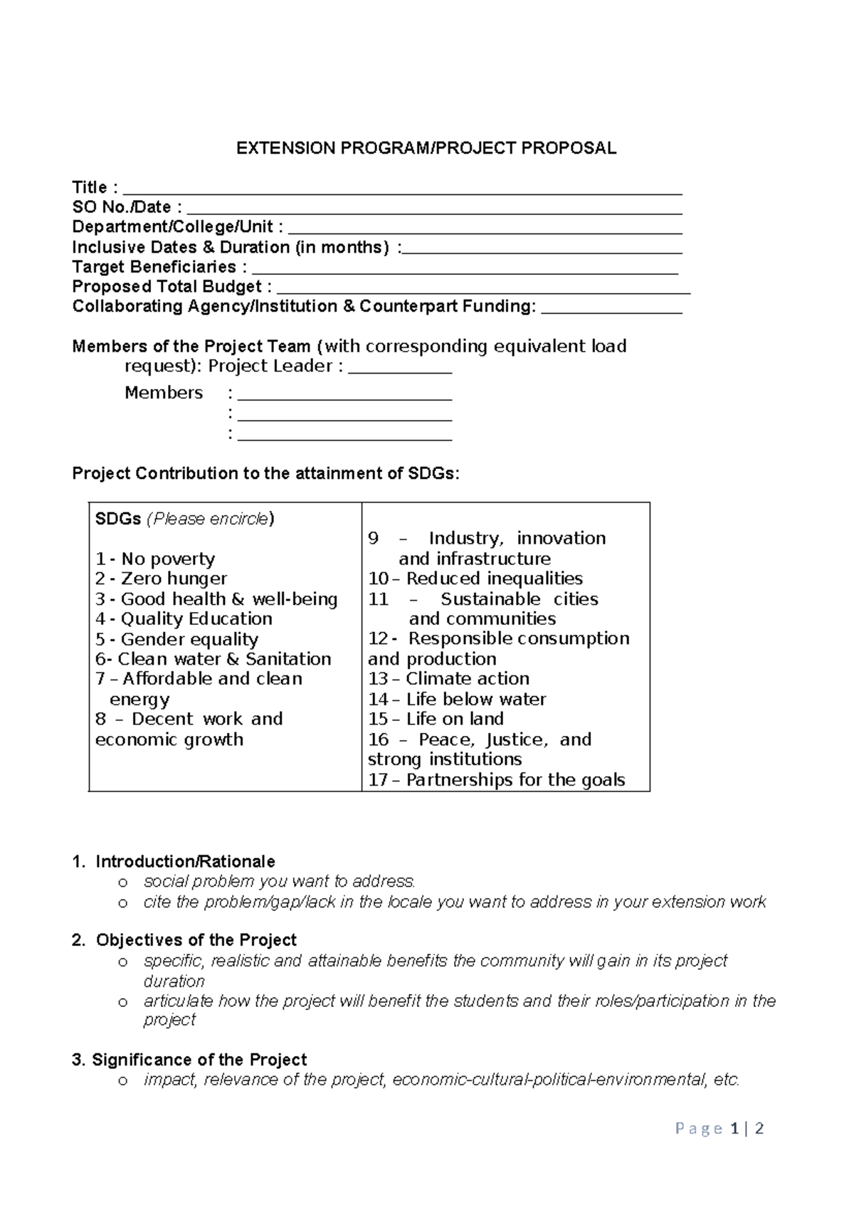 Inbound 3790973563670195537 - P a g e 1 | 2 EXTENSION PROGRAM/PROJECT ...