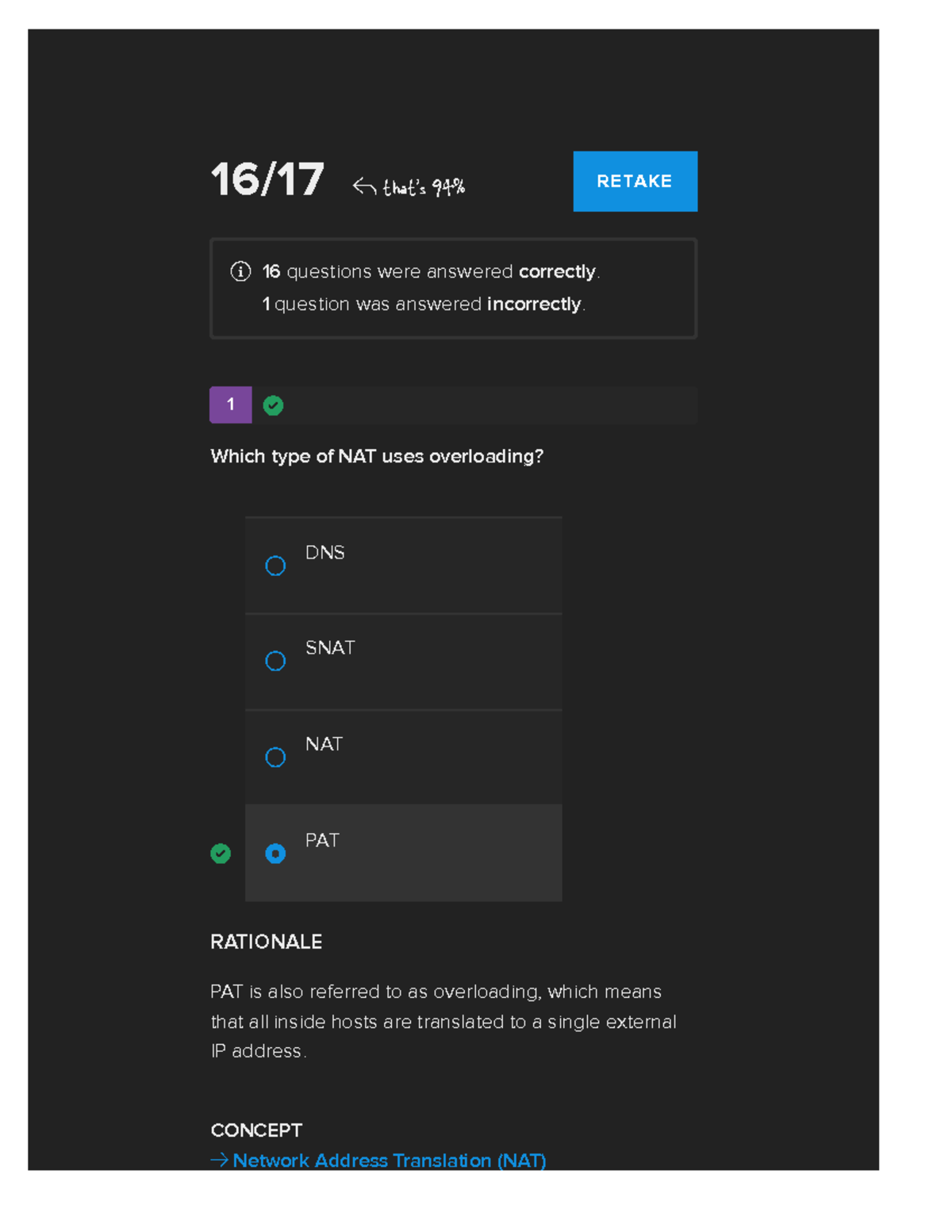 Network Address Translation (NAT) Concepts - Milestone 2 - Studocu