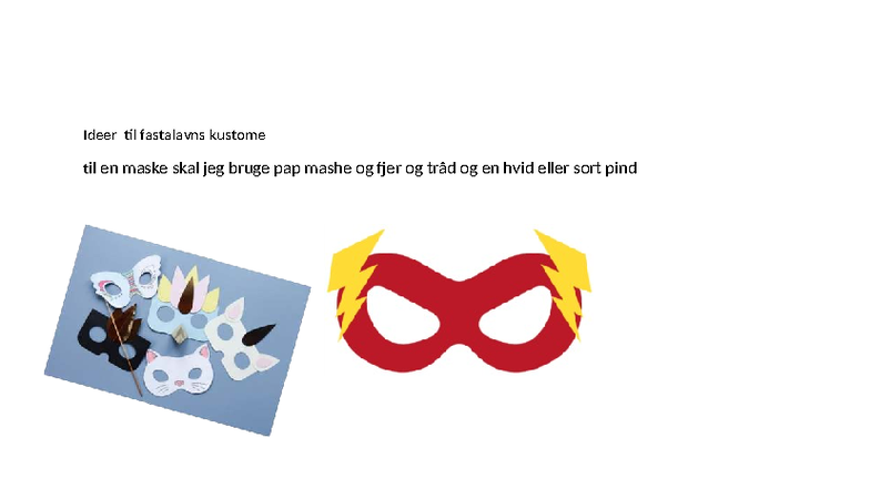 Fasterlavns ideer til kostume - samf a engelsk a - Ideer til fastalavns ...