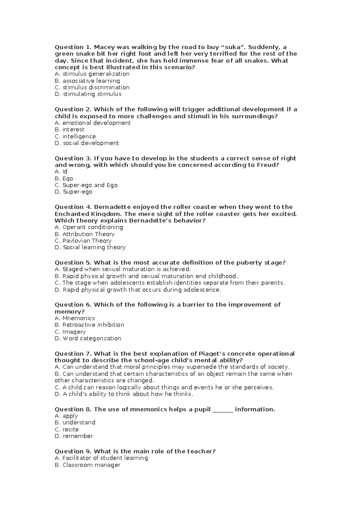 LET Reviewer 2023: Comprehensive Study Guide for LET Exam - Studocu