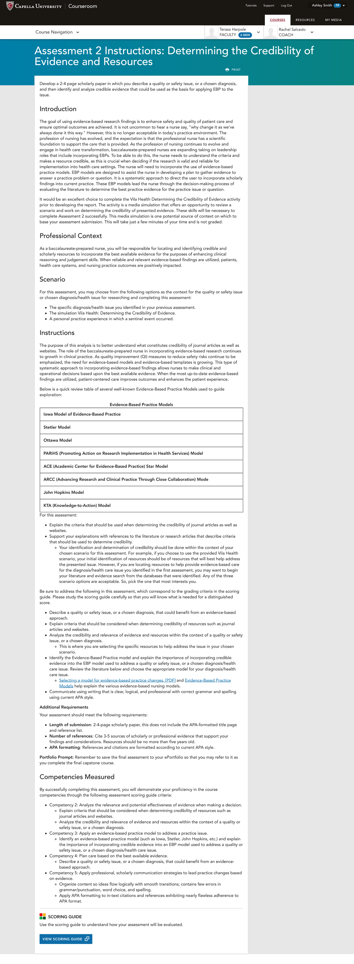 Assessment 2: Analyzing Credibility in Evidence-Based Practice (NURS ...