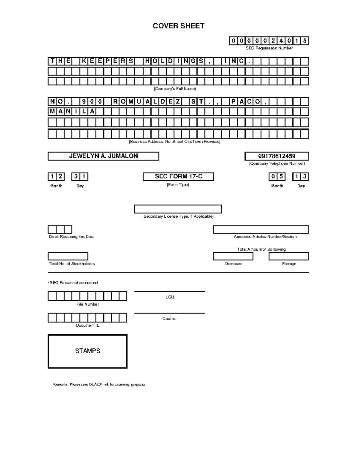 11 November 2024 SEC Form 17C Results of the Board Meeting dated 11 ...