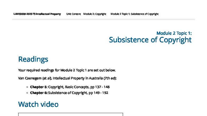 Module 2: Study Notes and Key Concepts - Studocu