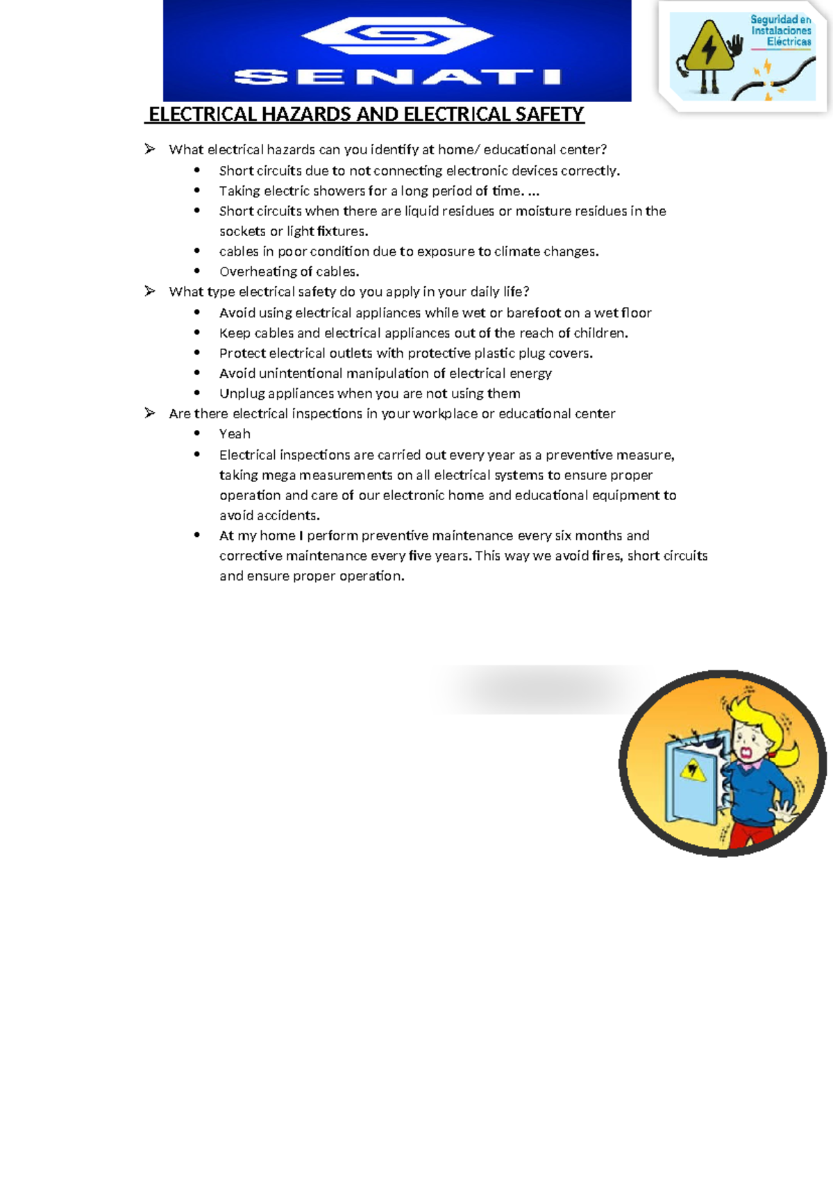 ELECTRICAL HAZARDS & SAFETY: Identifying Risks & Best Practices - Studocu