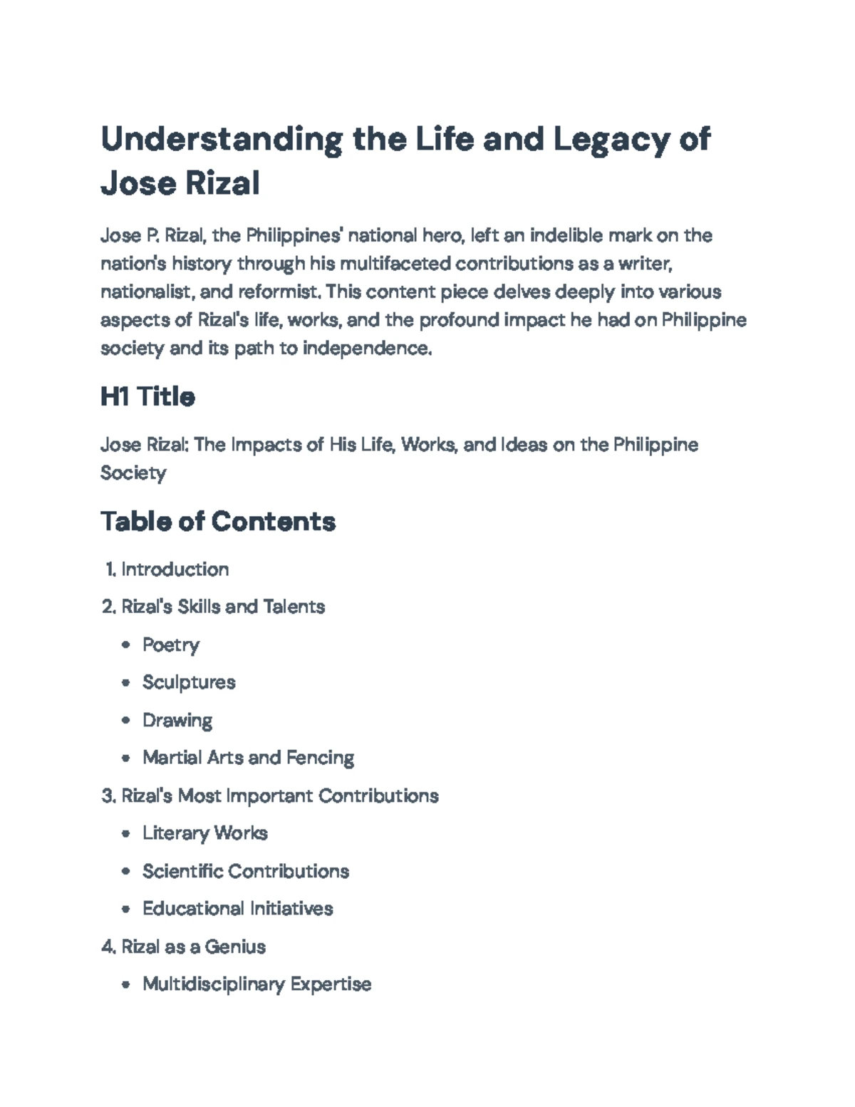 Mga Kapatid at Magulang ni Dr. Jose Rizal: Isang Pag-aaral - Studocu