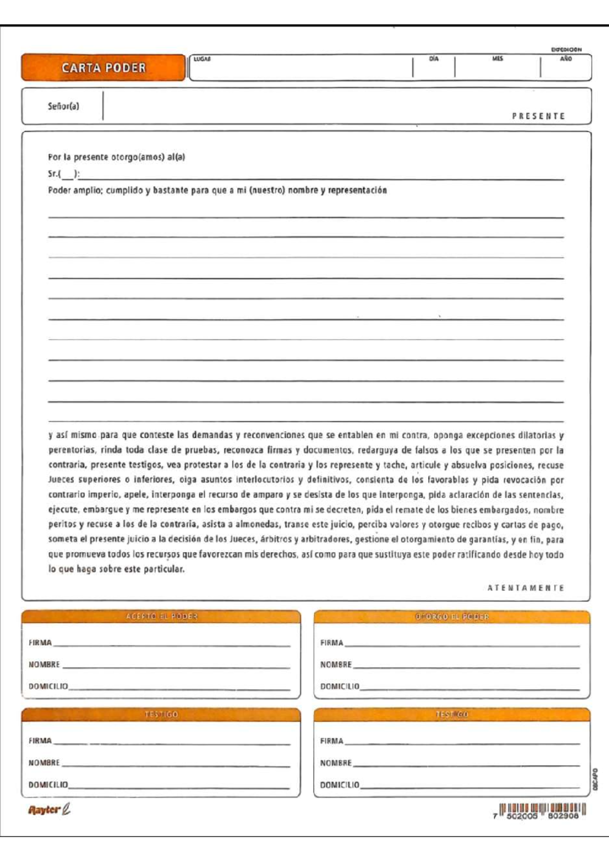 Poder Notarial - 1000372110 - Derecho - Studocu