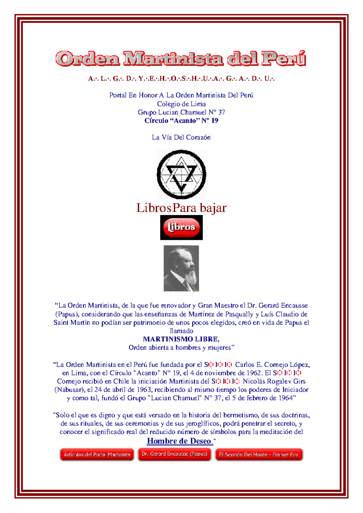 El Libro De Enoc 3 - Orden Martinista del Perú Grupo Lucian N° 37 ...