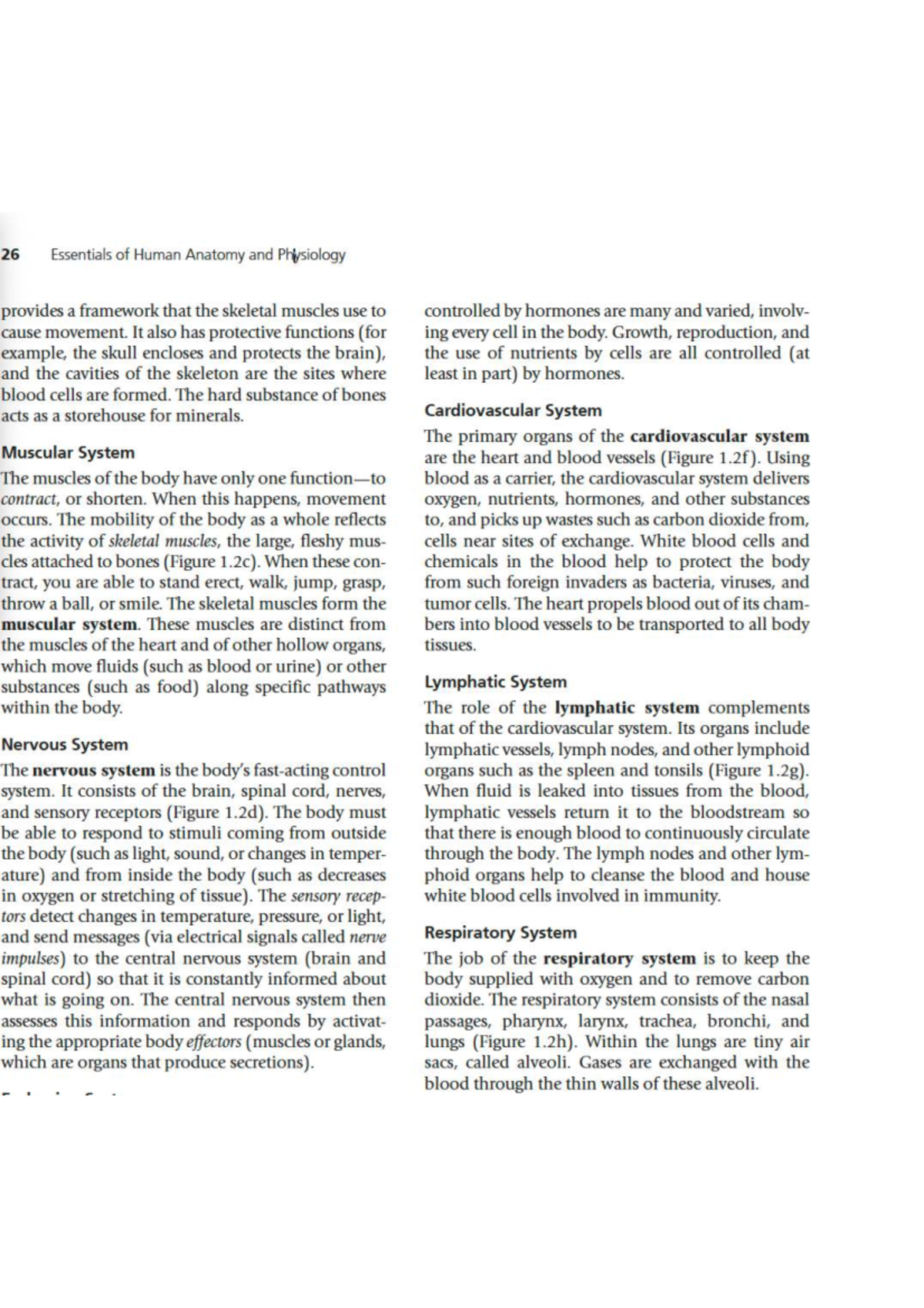 26 Essentials of Human Anatomy and Physiology: Key Systems Overview ...